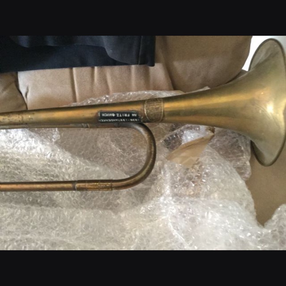 Pair of Trumpets for Trumpet Banner Display